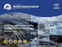 Presentations :: California Water Service Group (CWT)